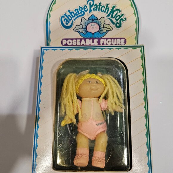 Cabbage Patch Kids | Toys | Vintage Cabbage Patch Mini Poseable Figure ...
